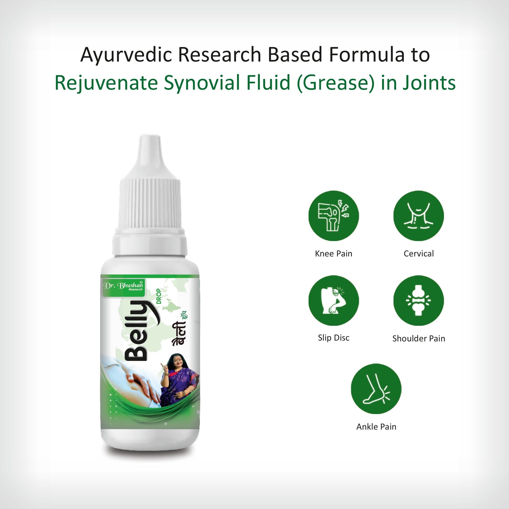 Battle Oil Duo Kit (Battle Oil + Belly Drops) for Joint Pains (Knee Pa ...