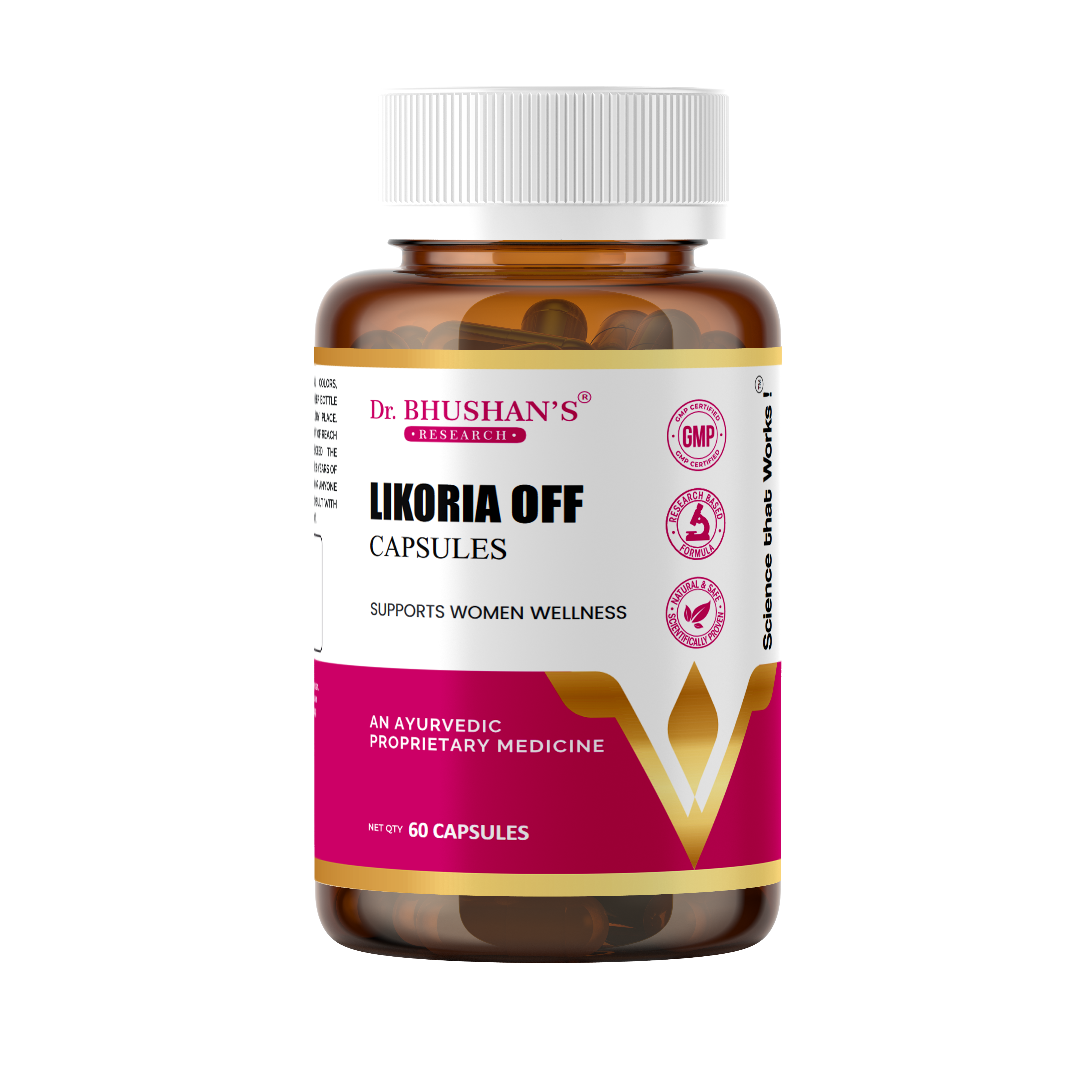 Likoria Off Capsules for Leucorrhoea - 60 Capsules – Dr. Bhushan ...